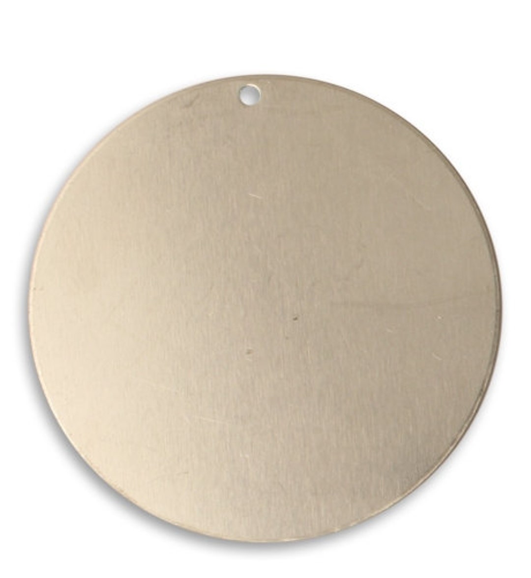Last One: 7 Pcs Pewter 35mm Large Circle Blank Vintaj Item PT057 - Etsy
