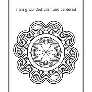 Mandala Digital Printable Coloring Pages for Mindfulness & Stress ...