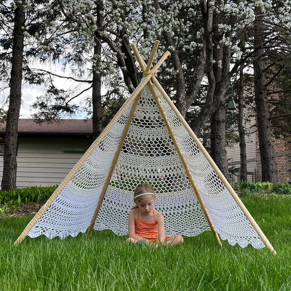 Lace Teepee - Etsy