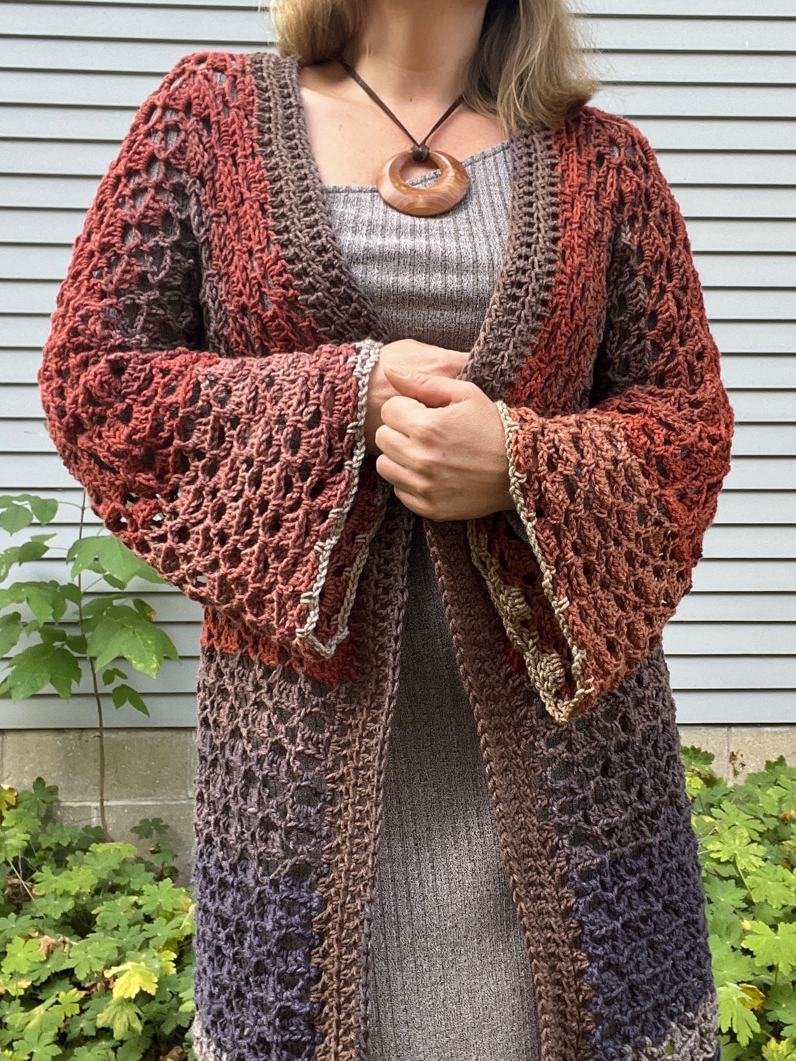 Crochet Cardigan Pattern: Outside the Blocks Cardigan - Etsy