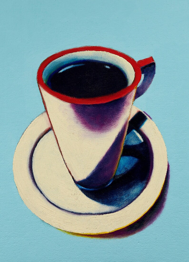 Coffee Cup of Joe Print - Etsy