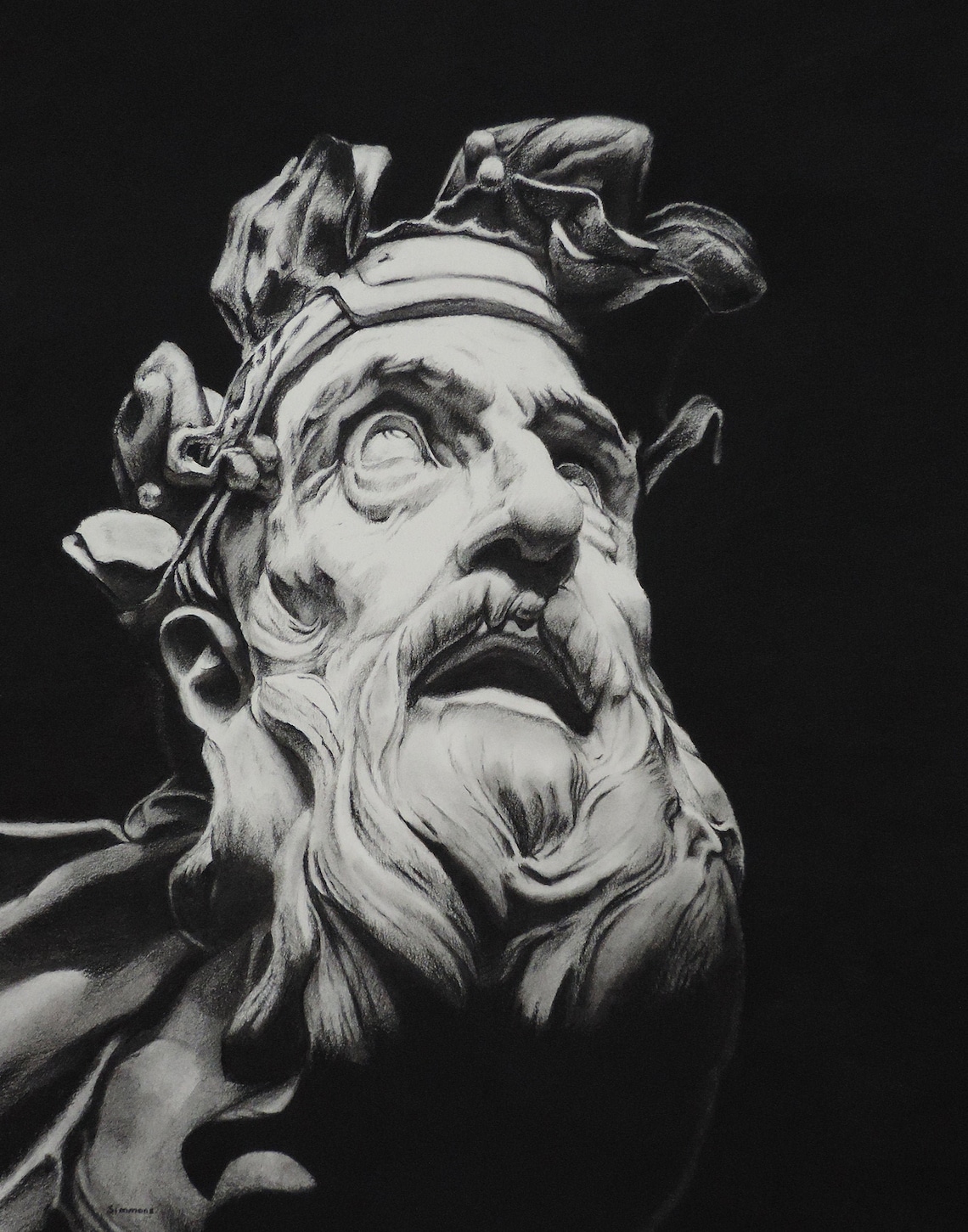 Chryses Iliad Greek Mythology Portrait Matted Giclee Print - Etsy UK