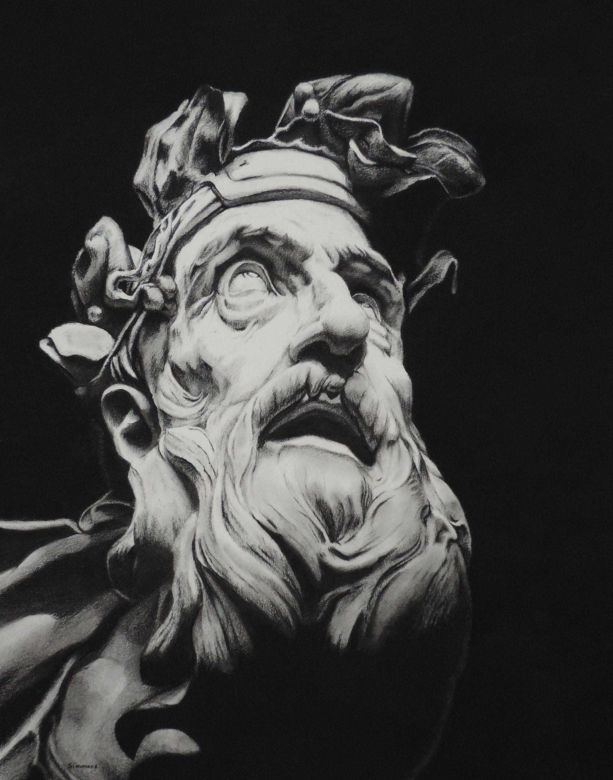 Chryses Iliad Greek Mythology Portrait Matted Giclee Print - Etsy UK