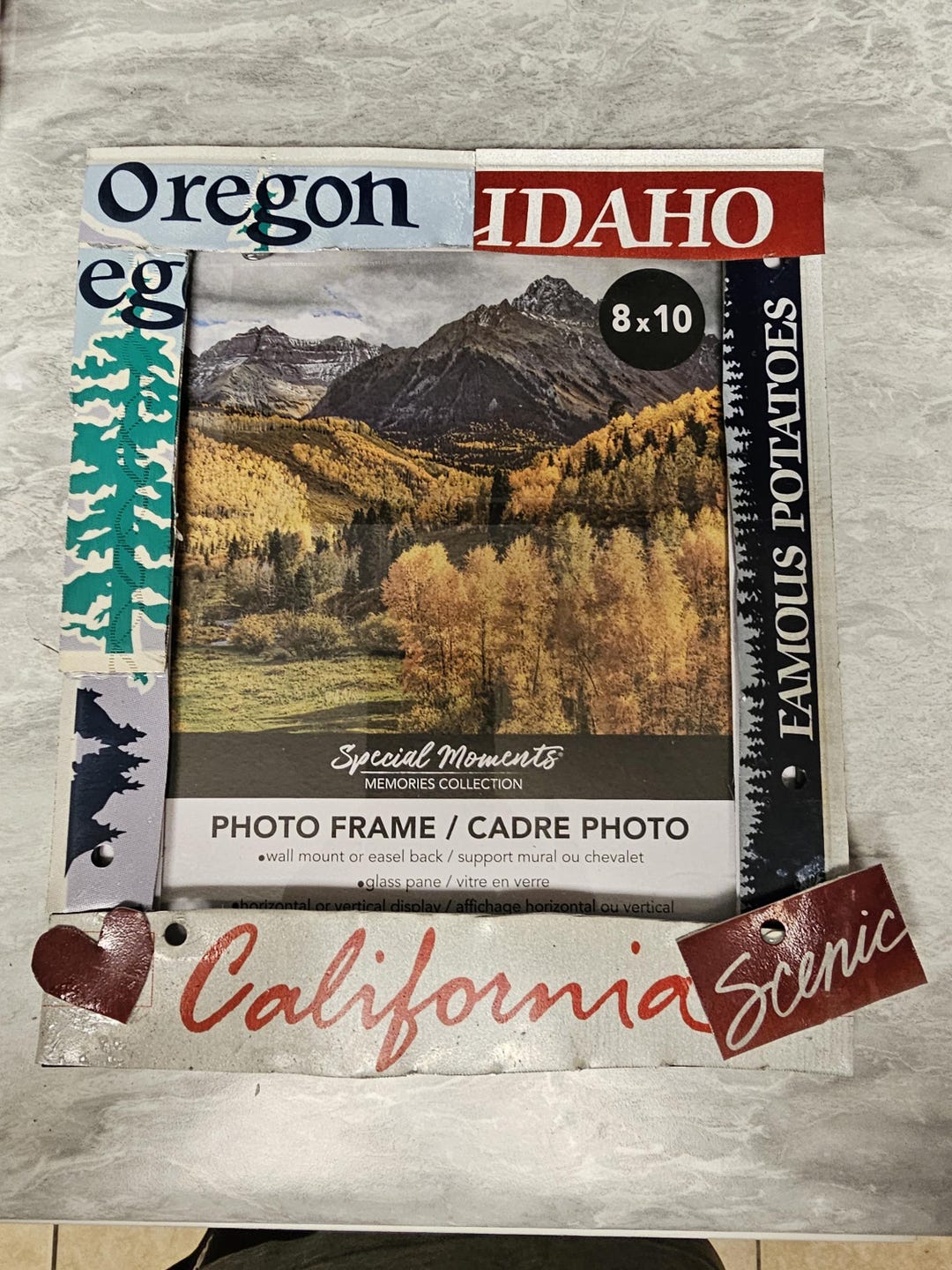 Couples License Plate Picture Frame - Etsy