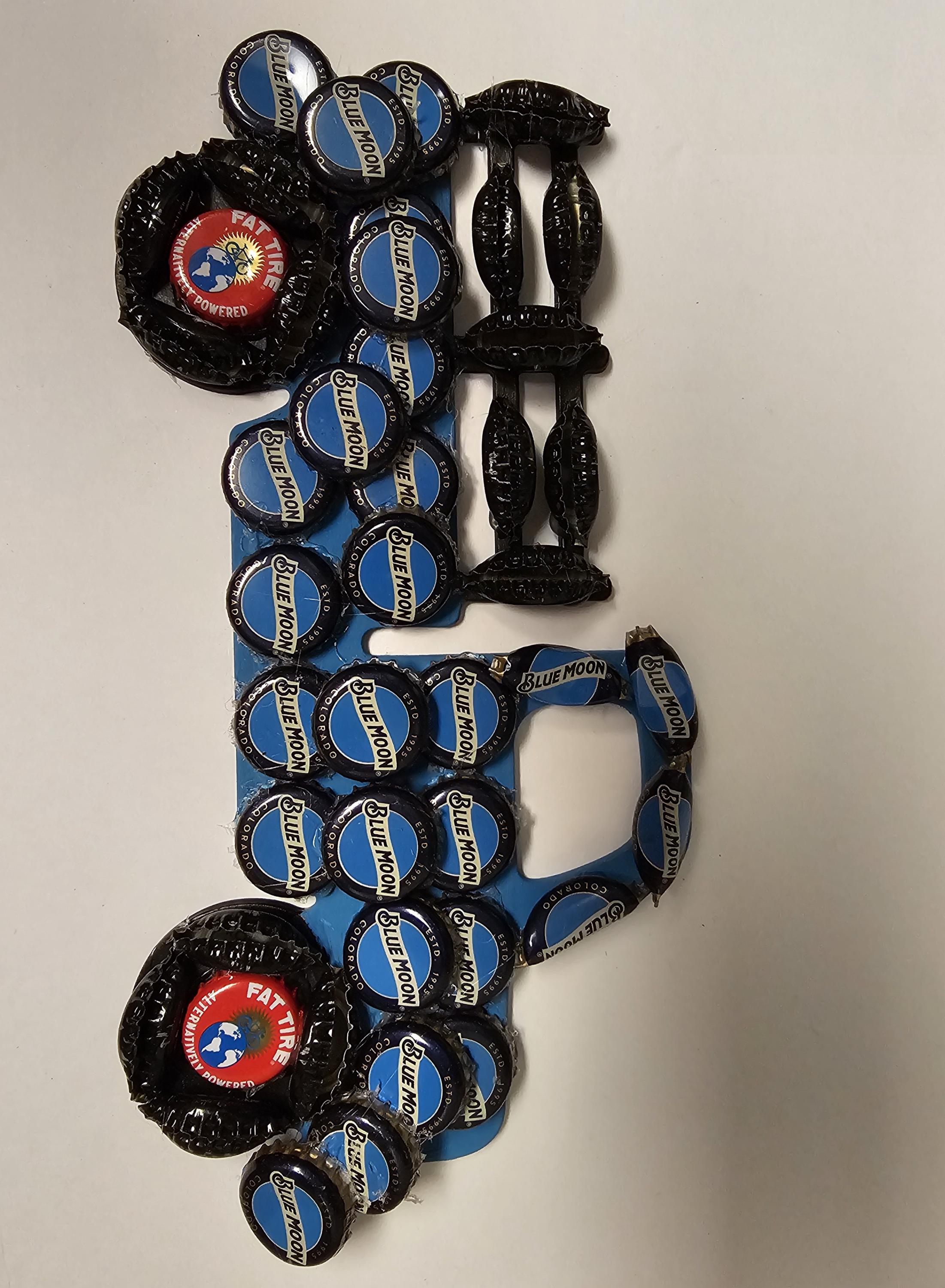 Blue Moon Bottle Cap Truck - Etsy