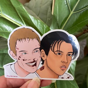 Scream Billy X Stu Sticker - Etsy