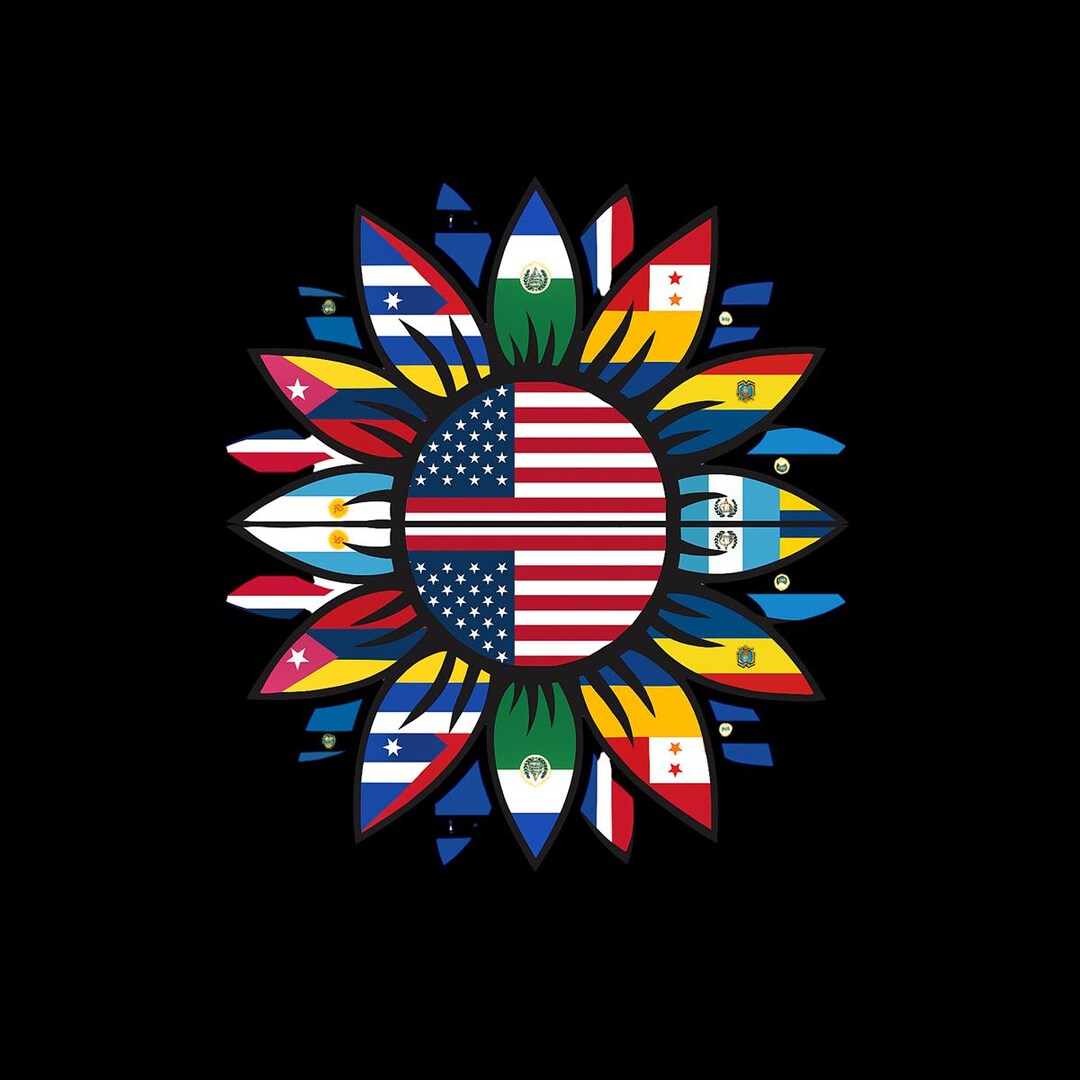 Hispanic Heritage Month Design, PNG File, Instant Download, Latin ...
