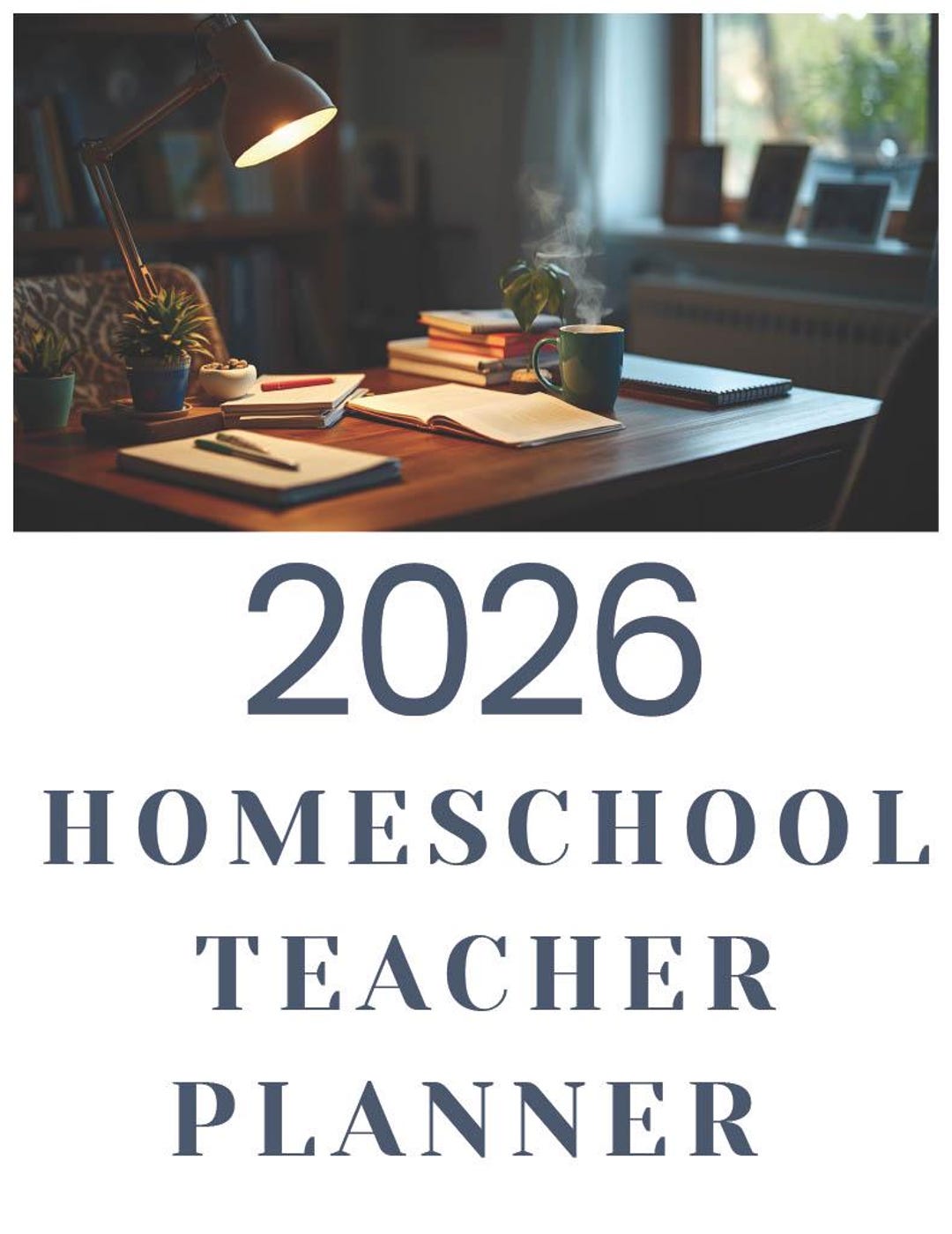 2026 Homeschool Teacher Planner, Digital File, Editable in Canva - Etsy