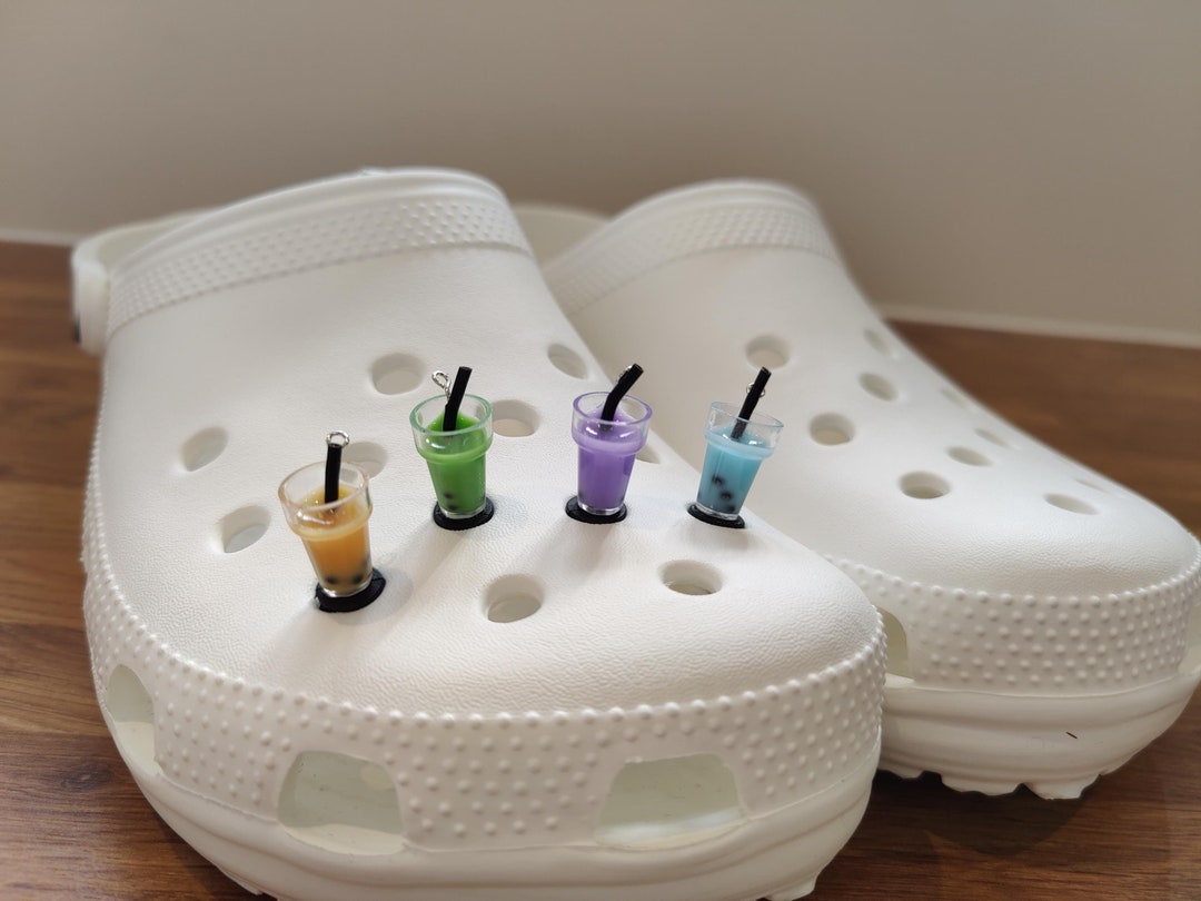 3d Bubble Tea Shoe Charms for Clogs / Shoes - Etsy
