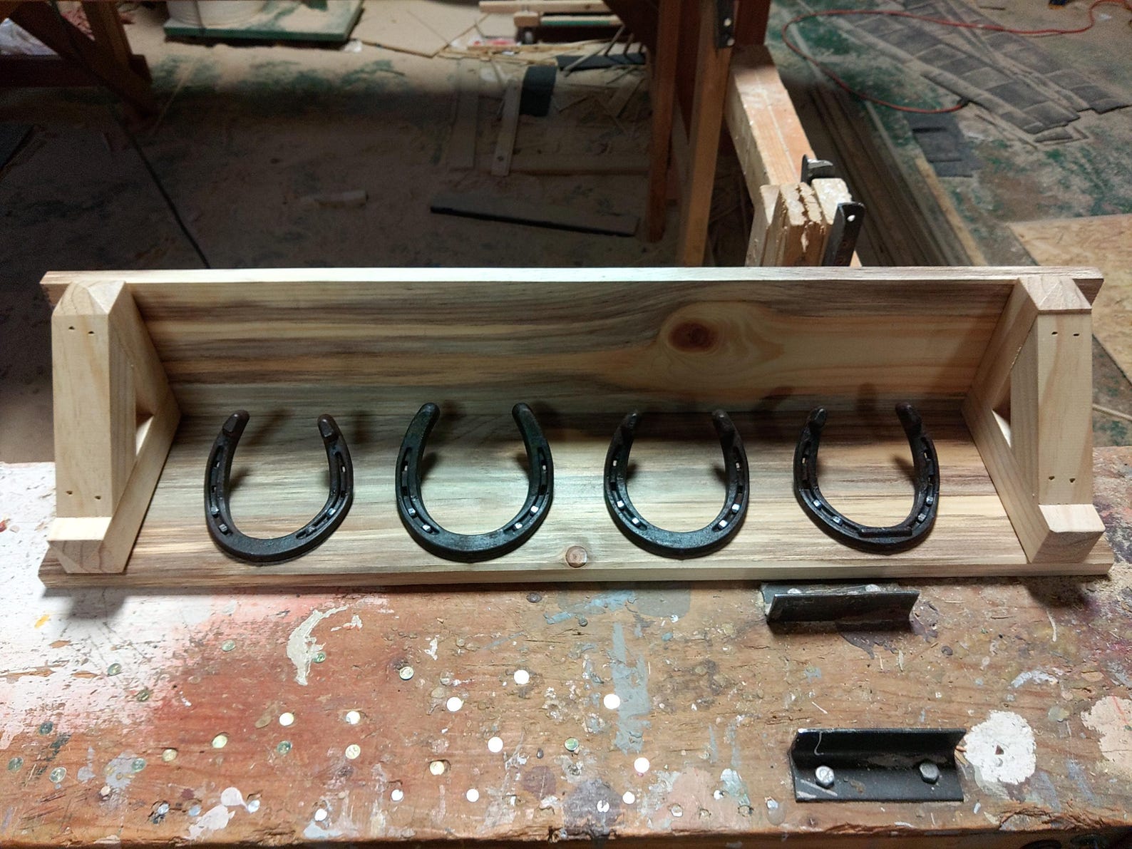 Rustic Western Style Hand Made Wooden Cowboy Coat Rack - Etsy