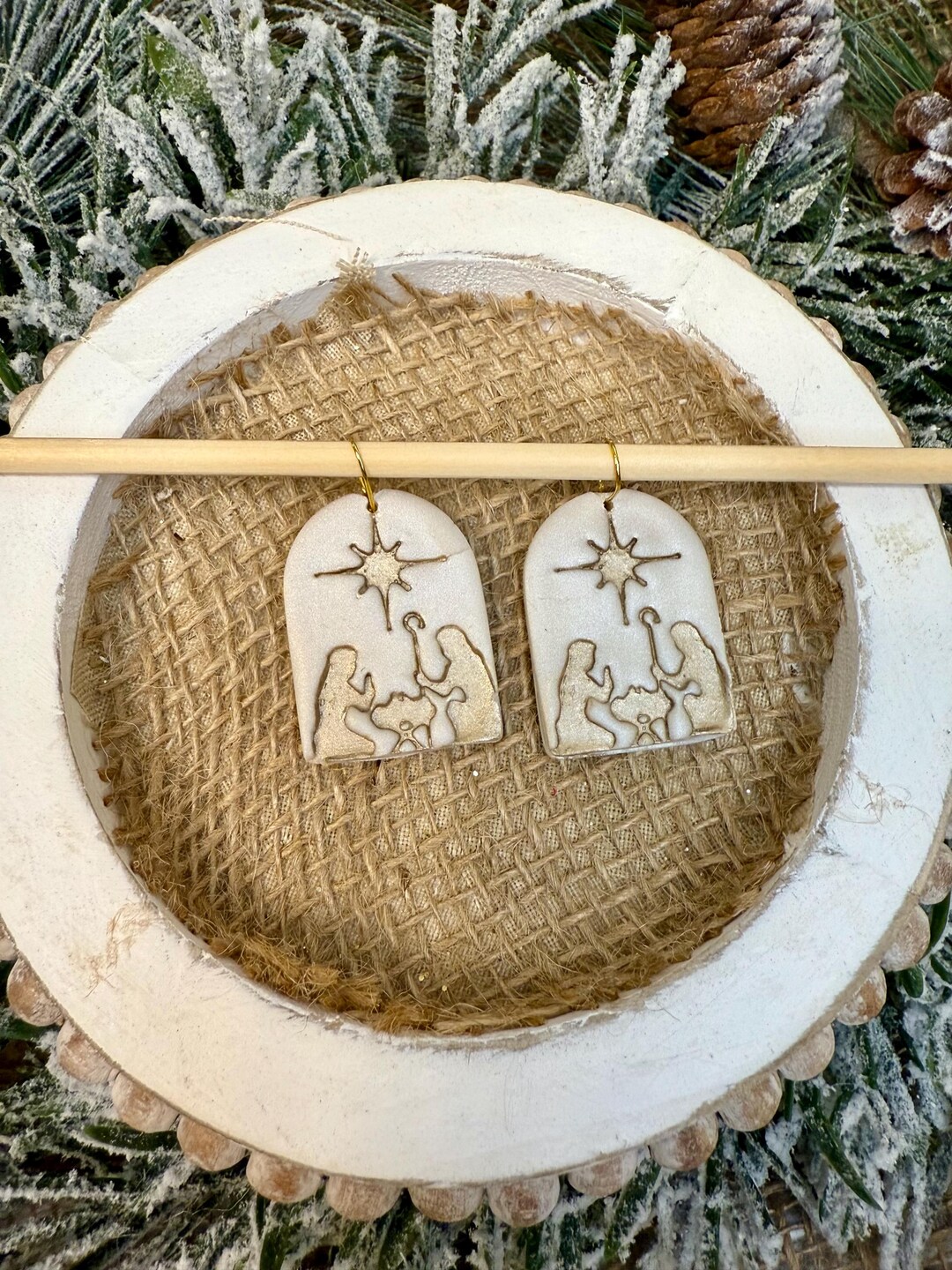 Christmas Nativity Dangles | Nativity Dangle Earrings | Christmas ...