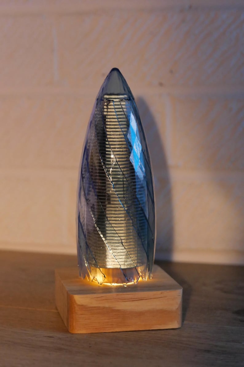 30 St Mary Axe (the Gherkin) Scale Model Architectural Illuminated Desk ...