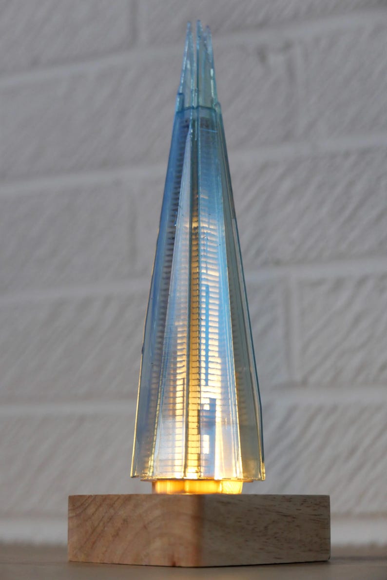 The Shard Scale Model Architectural Illuminated Desk Light |made-to ...