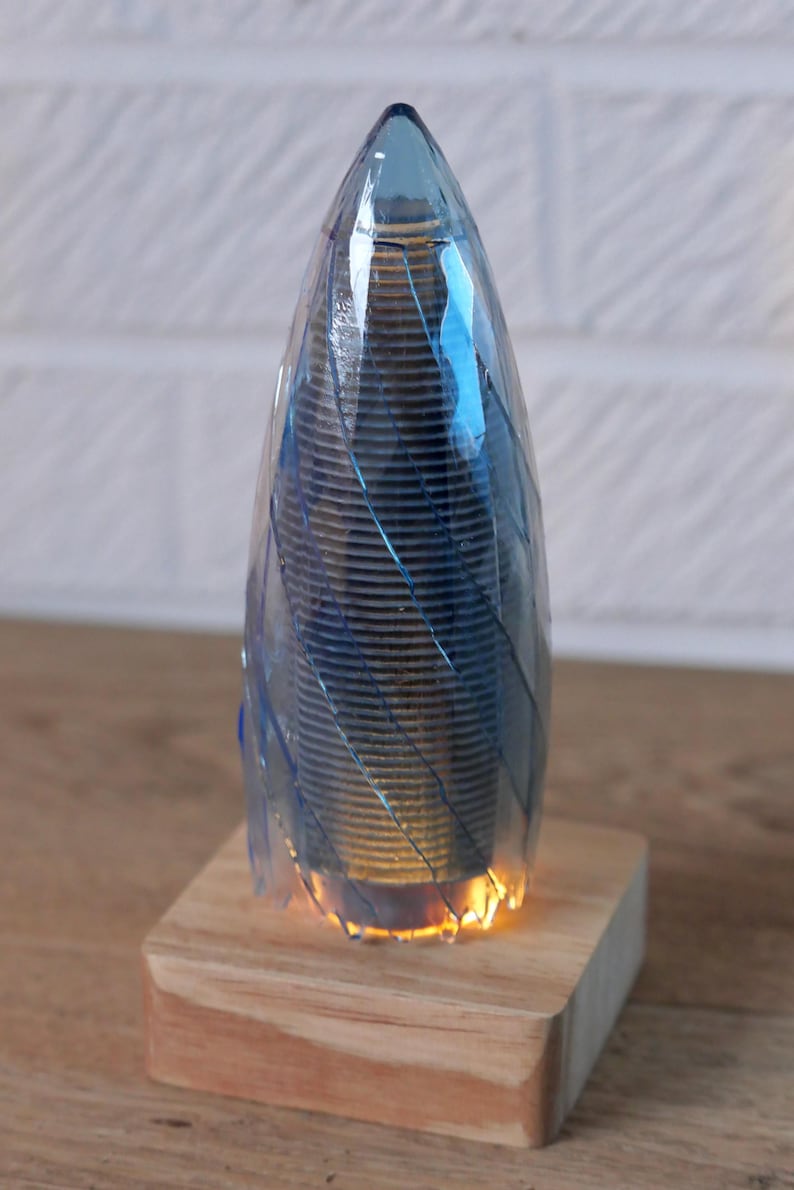 30 St Mary Axe (the Gherkin) Scale Model Architectural Illuminated Desk ...