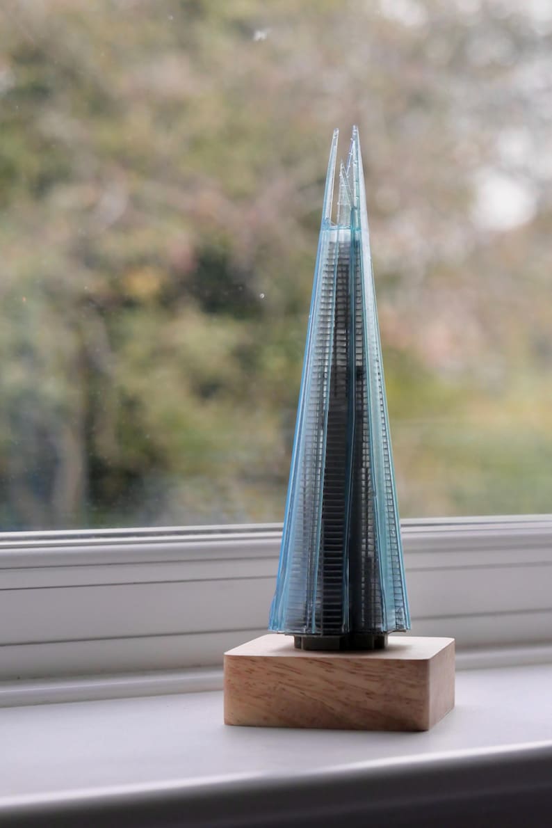 The Shard Scale Model Architectural Illuminated Desk Light |made-to ...