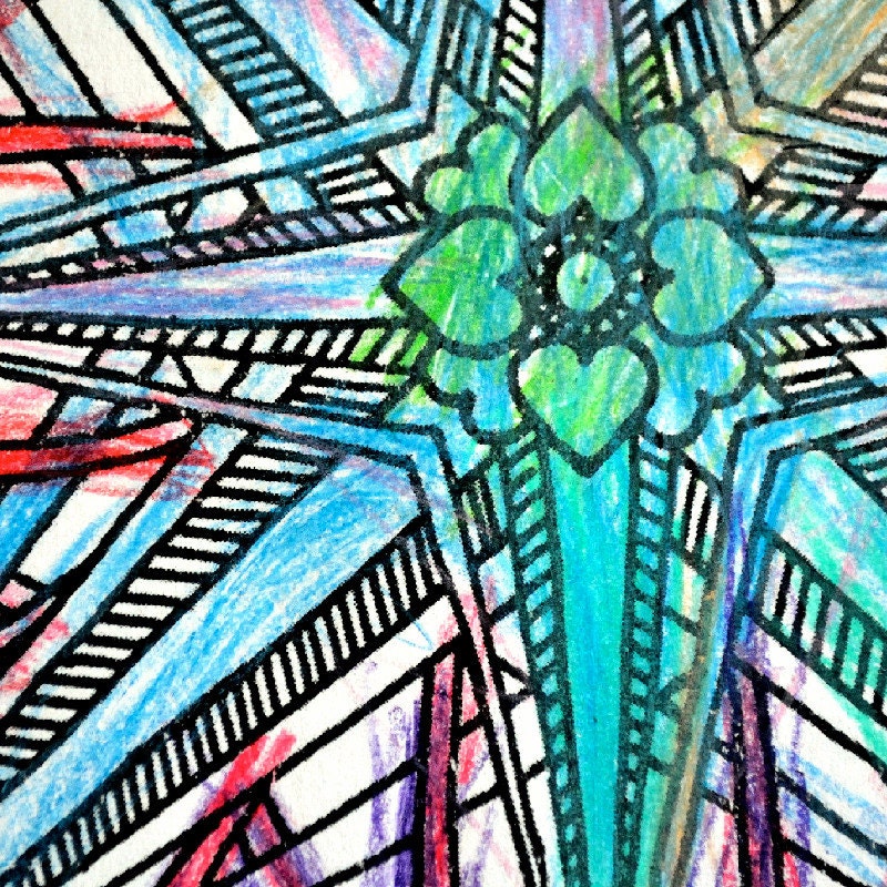 Right Direction - Compass Mandala Coloring Page - Instant Download PDF ...