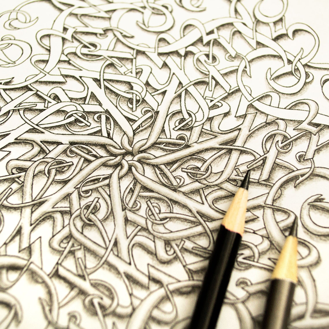 Speak Your Truth - Modern Calligraphy / Lettering / Typography Mandala ...