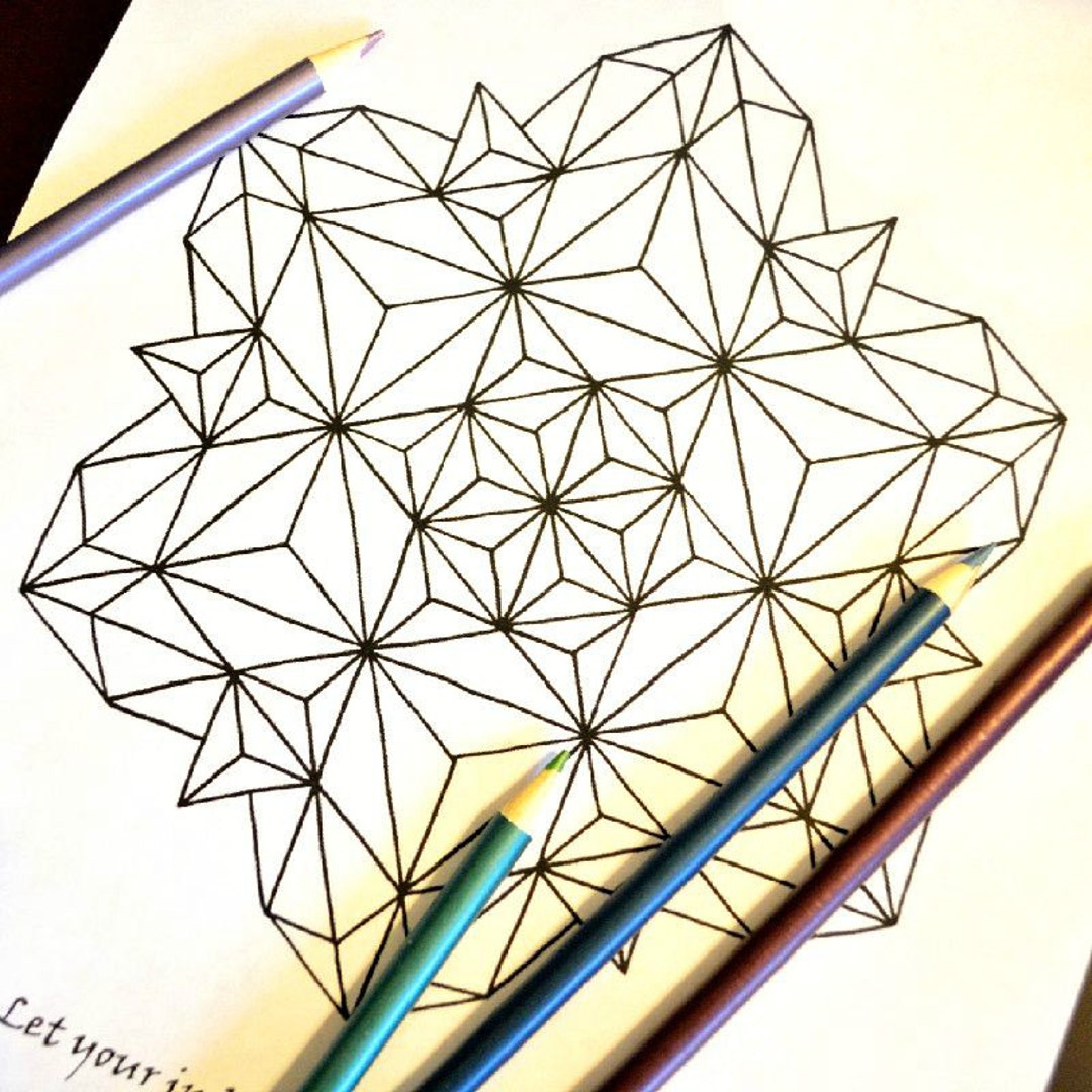 Let Your Individuality Sparkle - Snowflake Mandala Coloring Page ...