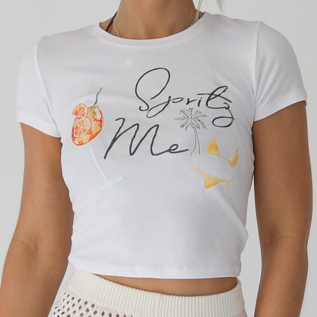 SPRITZ ME Aperol Spritz Tee Shirt Festival Bach Party Beach Girls ...