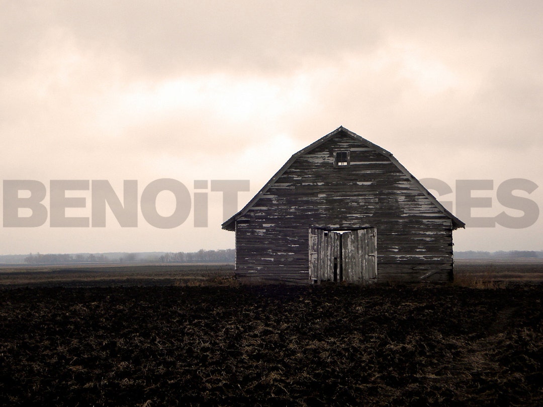 Lone Barn, Digital Download, Old Barn, Farmland, Photography, Photo ...