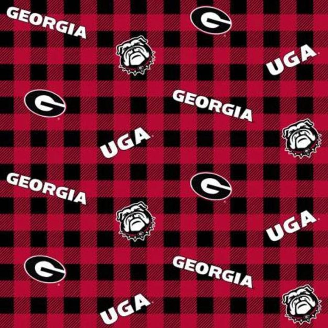 UGA Fabric, Dawgs, Bulldogs, Bull Dawgs, Georgia, University of GA ...