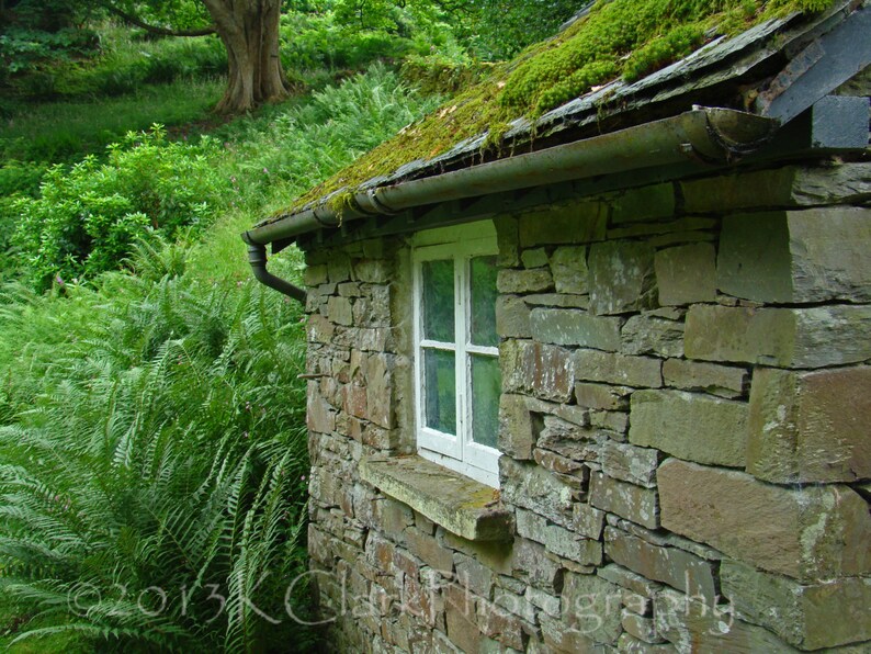 Fern Cottage 8x10 English Garden Fine Art Photography - Etsy