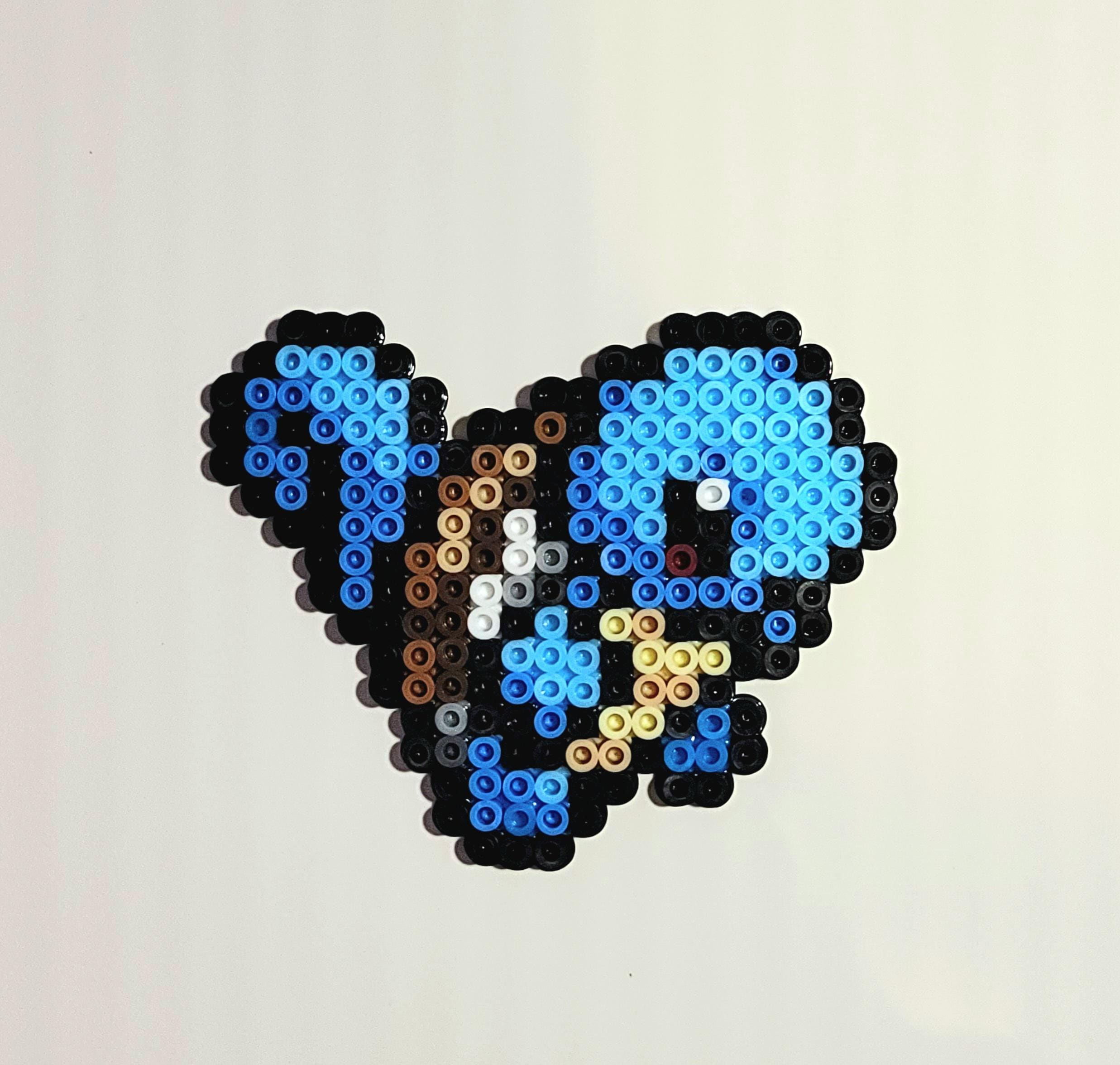 Handmade Squirtle Perler - Etsy