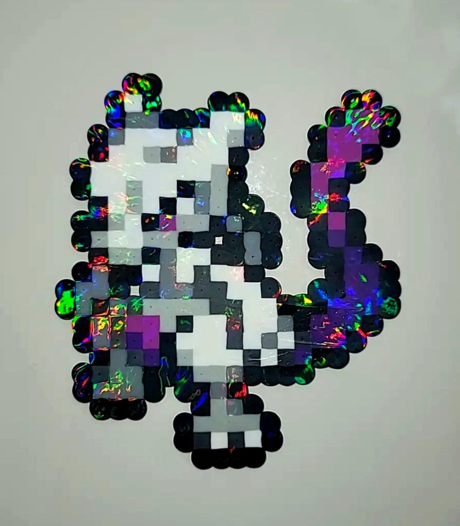 Mewtwo Perler - Etsy