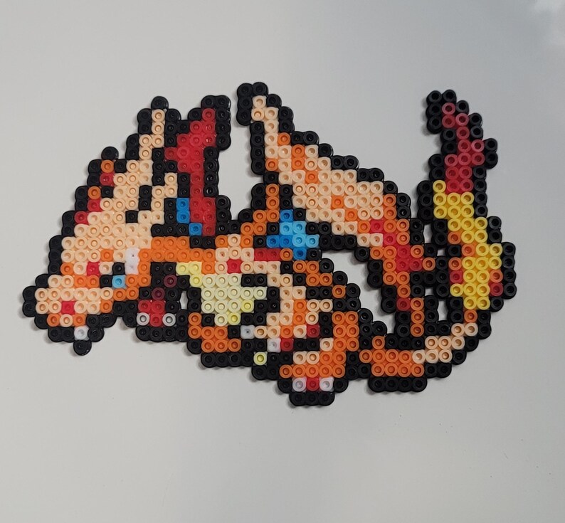 Mega Charizard Y Perler - Etsy