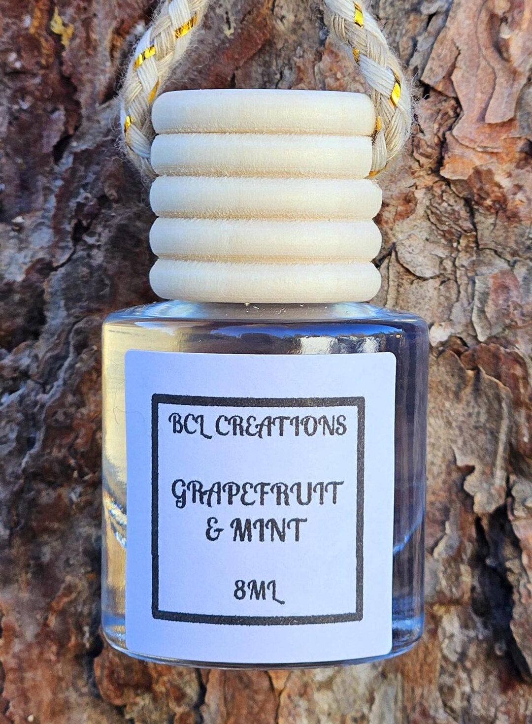 Grapefruit and Mint Car Air Freshner, Car Diffuser, Car Air Freshner ...