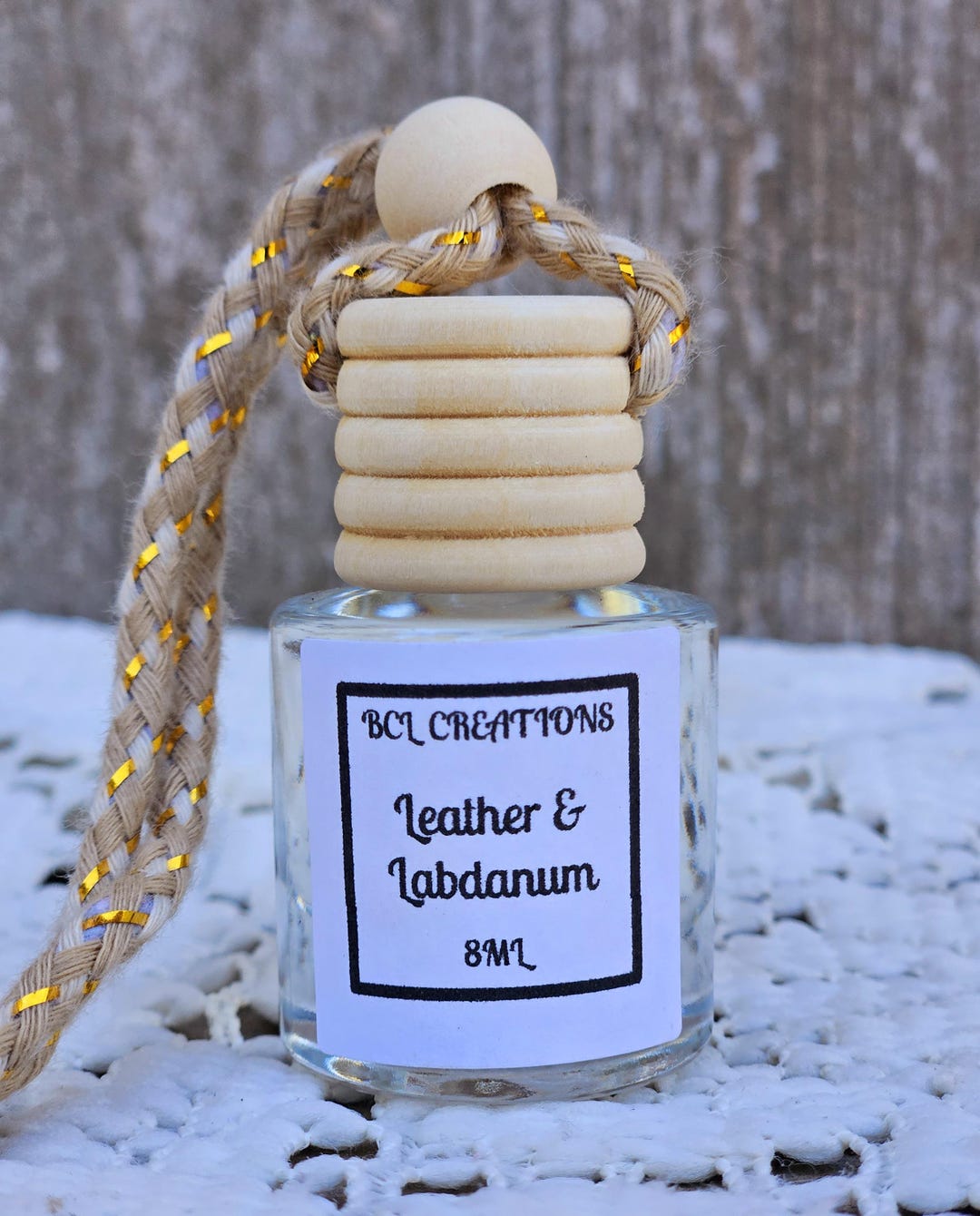 Leather and Labdanum Car Air Diffuser, Car Air Freshner, Car Diffuser ...