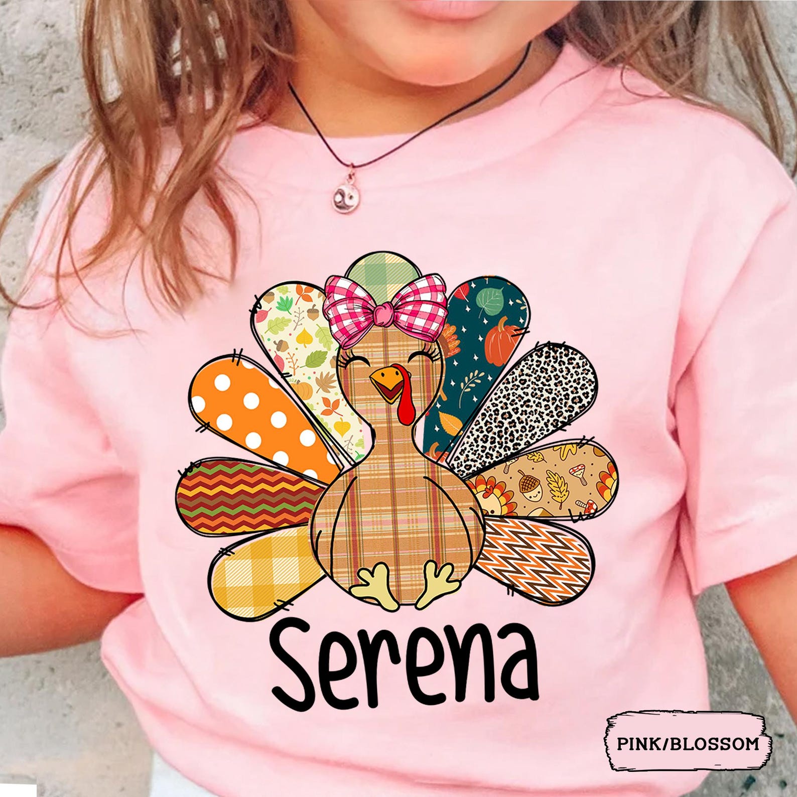 Kids Thanksgiving Custom Shirt, Cute Turkey Shirt, Fall Kids Shirt ...