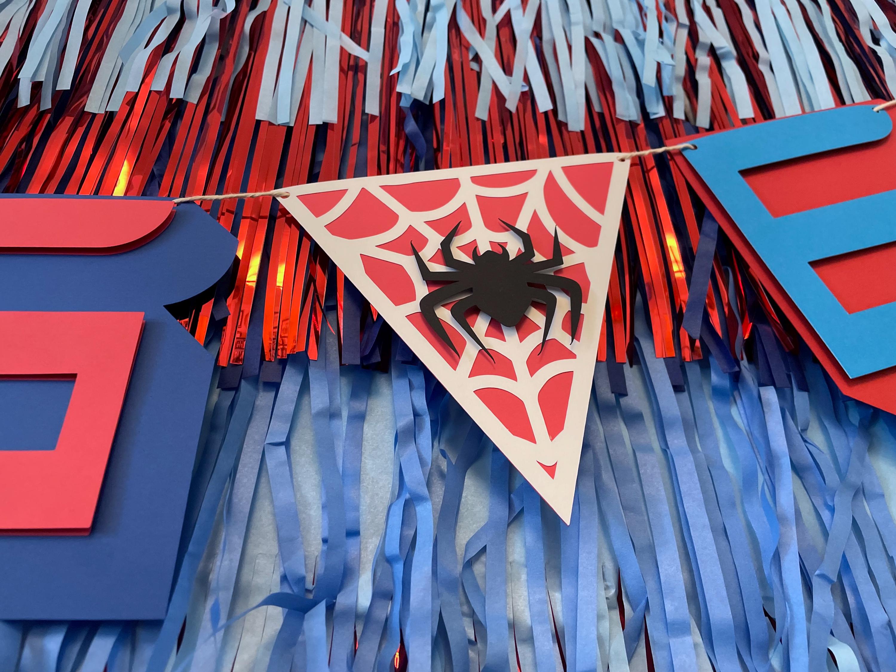 Spider Man Milestone Birthday Banner - Personalized Age Milestone ...