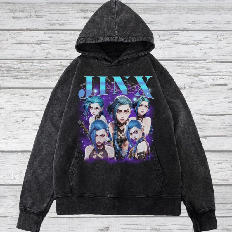 Jinx Arcane Bootleg Shirt Png File Vintage Streetwear League of Legends ...