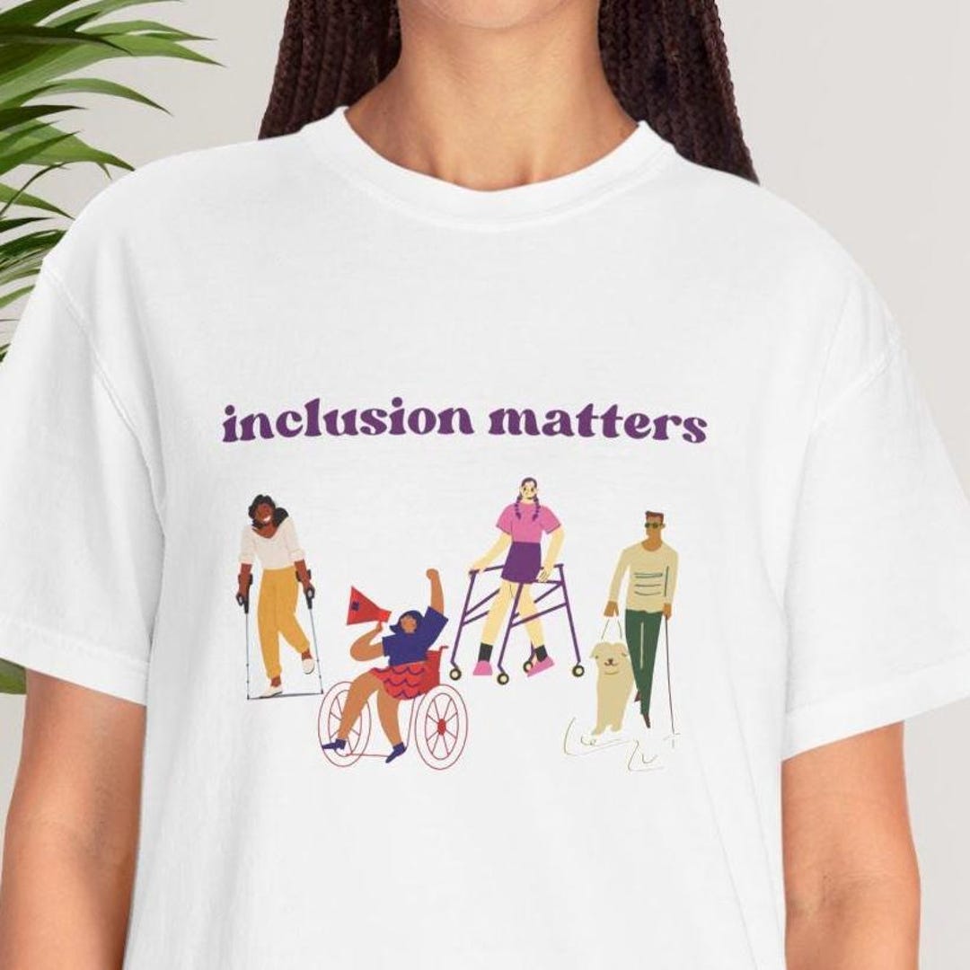 Inclusion Matters Tshirt Unisex,equality Shirt,gift for Activist ...
