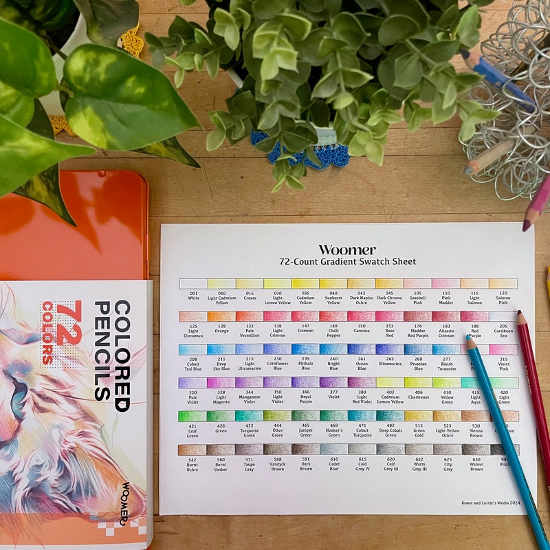 Drawing Book and Pencils - Etsy