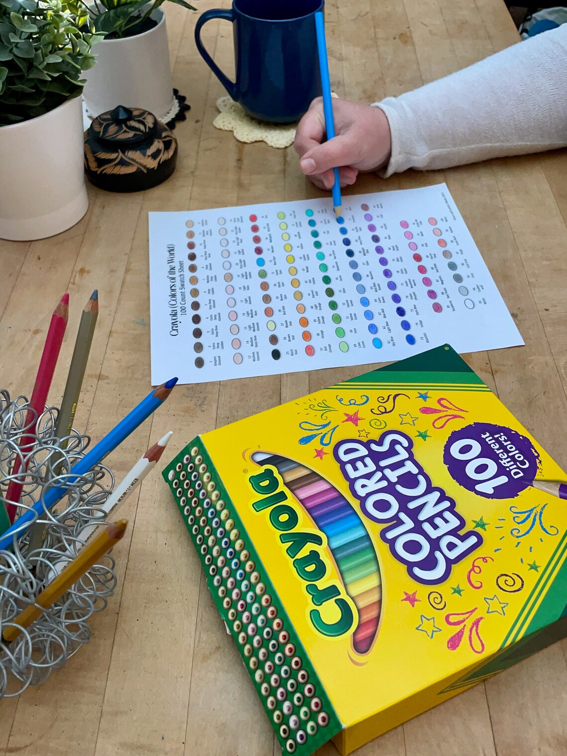 Crayola Colors of the World 100-count Swatch Sheet - Etsy