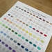 Crayola Colors of the World 100-count Swatch Sheet - Etsy
