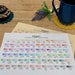 Kingart 72-count Pencil Gradient Swatch Sheet - Etsy