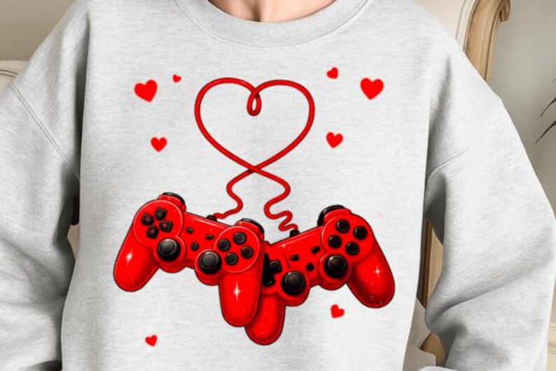 Video Game Heart PNG: Valentine's Day Design (digital Download) - Etsy