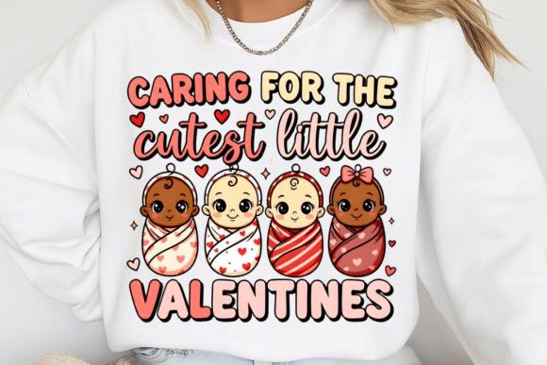 Valentine's Day Nurse PNG: Caring for the Cutest Little Valentines ...