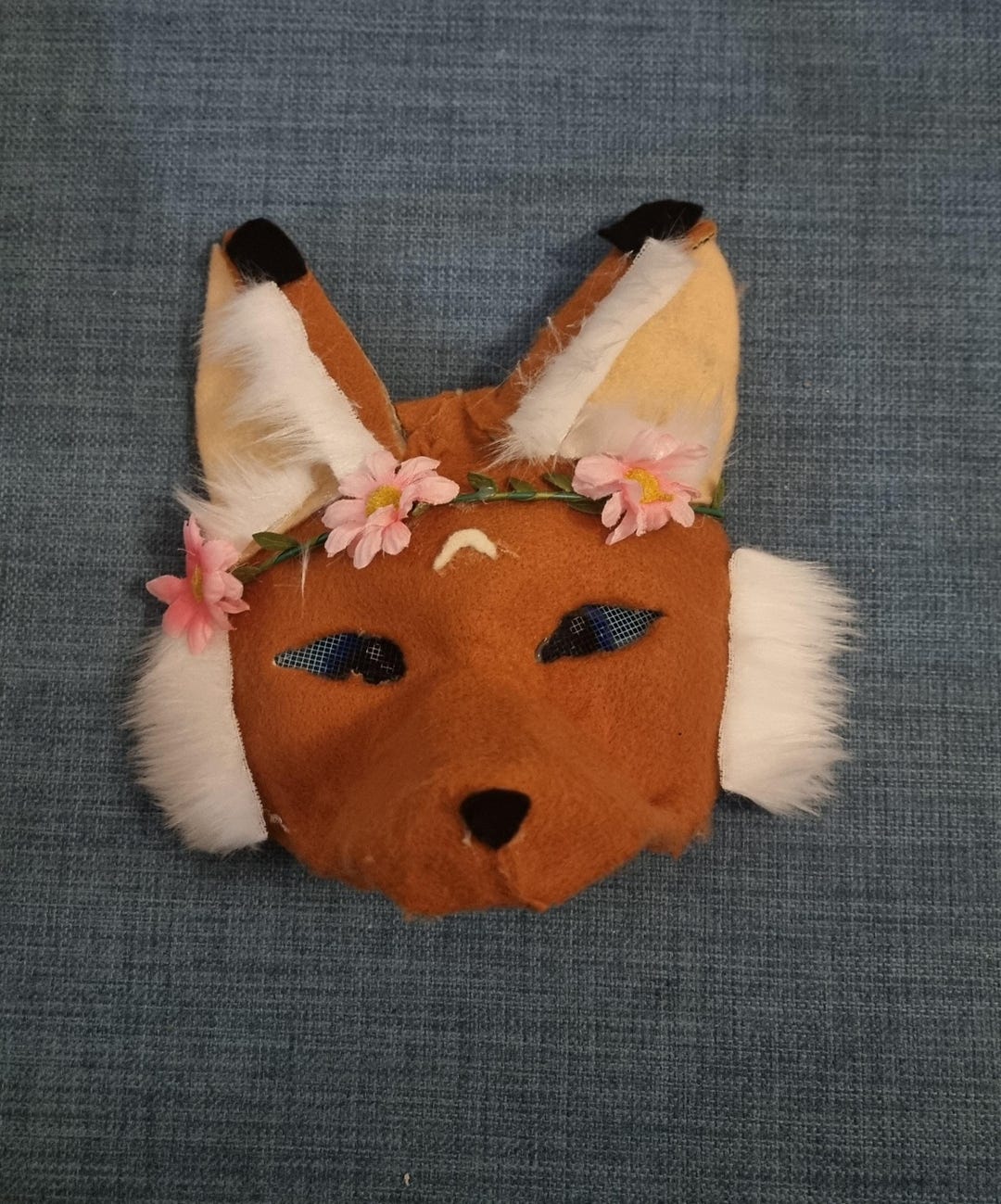 Red Fox Therian/quadrobist Mask - Etsy