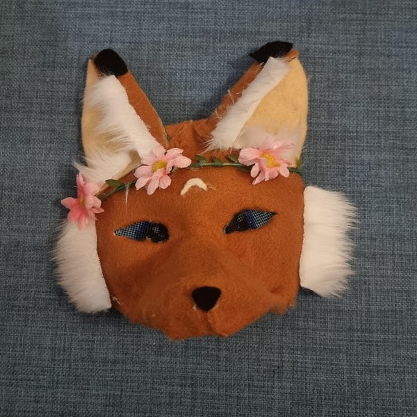 Red Fox Therian Mask - Etsy
