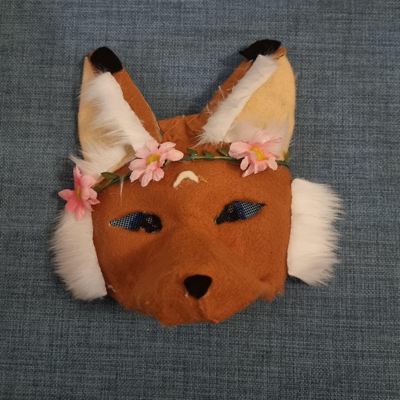 Therian Fox Mask - Etsy