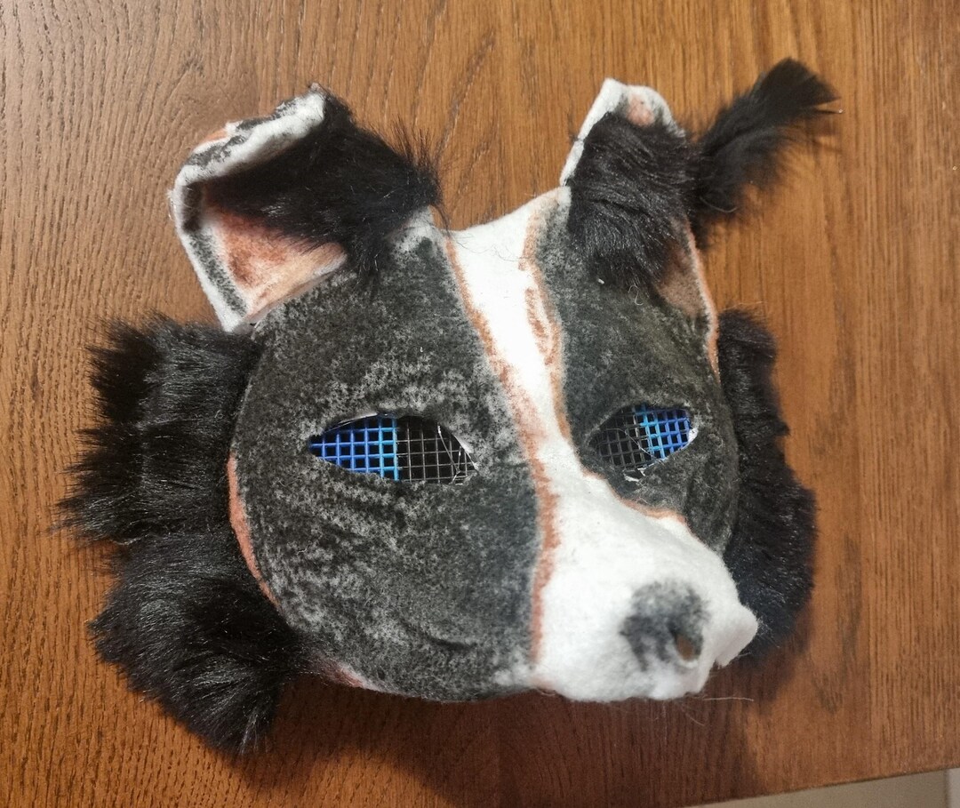 Border Collie Therian Mask - Etsy