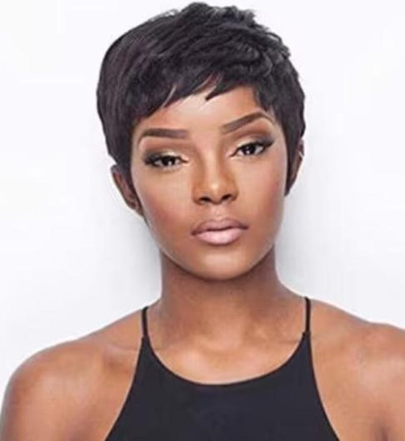 Boy Cut Style Human Wig - Etsy