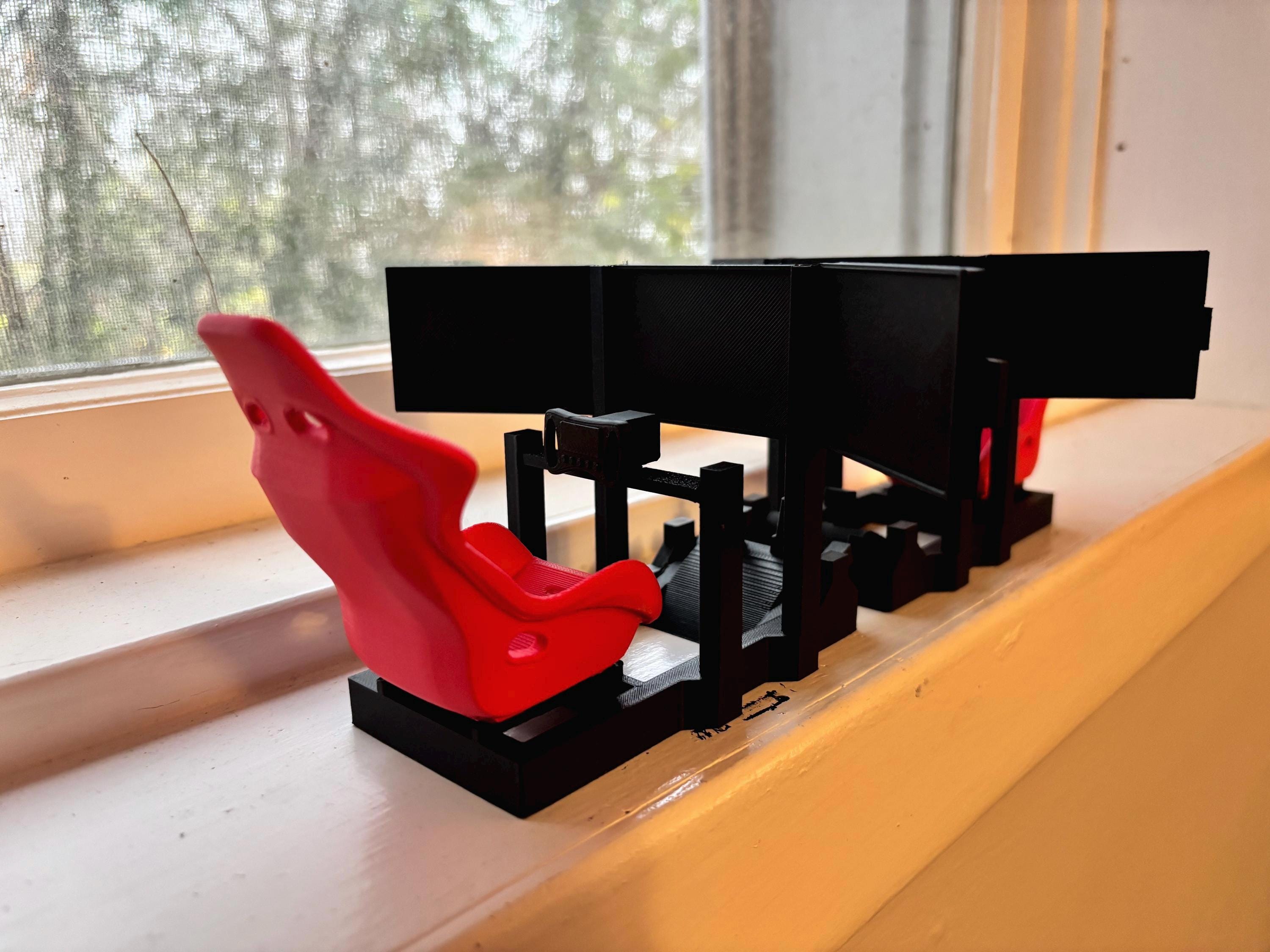 Miniature Sim Racing Rig - Gaming Setup Decoration (3D FILES ONLY) - Etsy