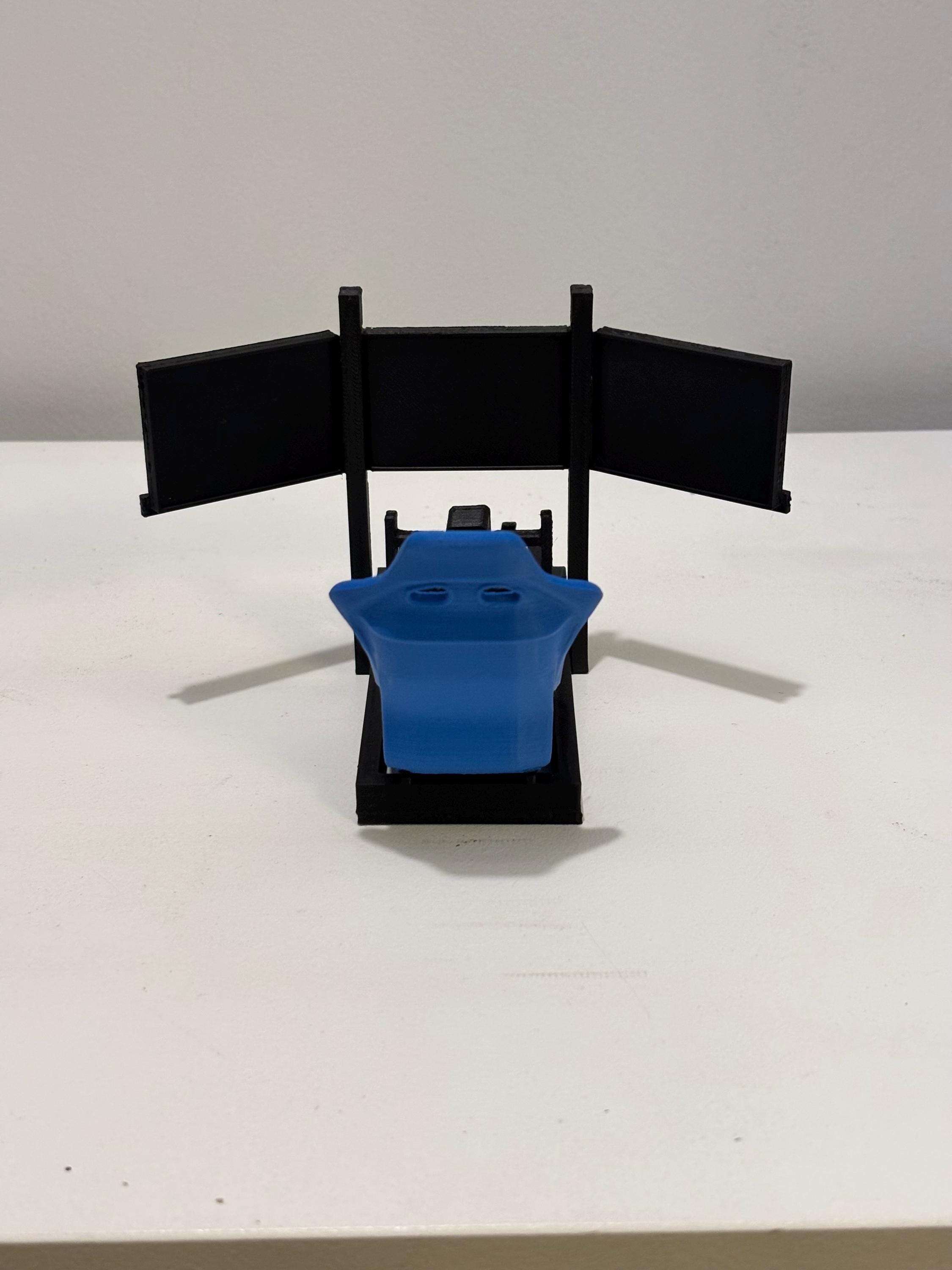 Miniature Sim Racing Rig - Gaming Setup Decoration (3D FILES ONLY) - Etsy