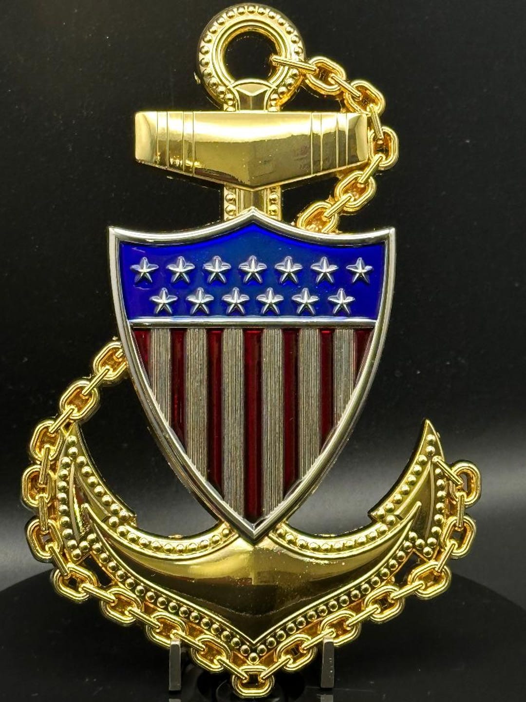 USCG Chief Anchor; CPO; Chief's Anchor; Chief Petty Officer - Metal - Etsy