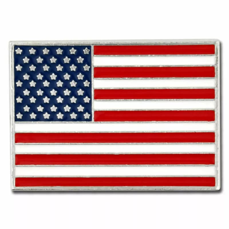 Americana Flag Lapel Pin - Etsy UK